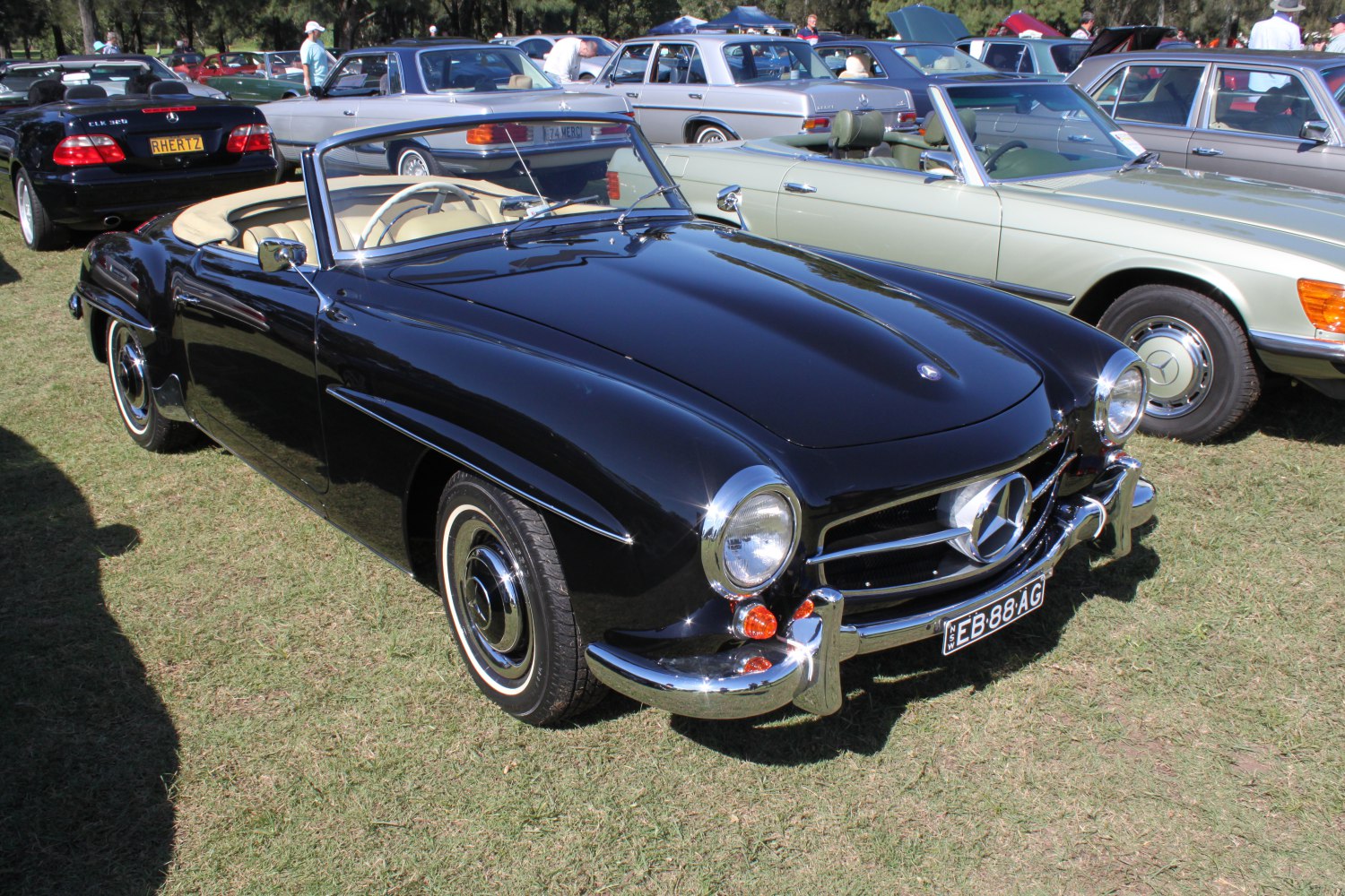 Mercedes-Benz SL Roadster (W121) 190 SL (105 Hp)